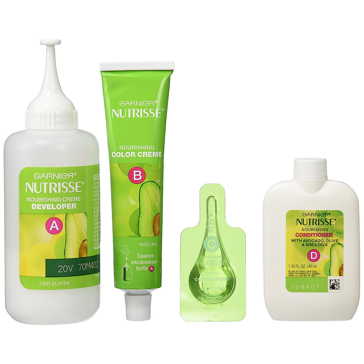 Garnier Nutrisse Nourishing Color Creme, 30 Darkest Brown