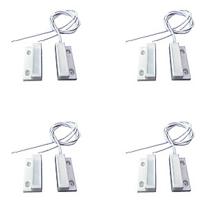 DIYables 4pcs Door Sensor Magnetic Switch for Arduino, ESP32, ESP8266, Raspberry Pi