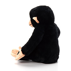 The Petting Zoo Chimp Stuffed Animal Plushie, Gifts for Kids, Wild Onez Zoo Animals, Zoologee Chimp Plush Toy 12 inches