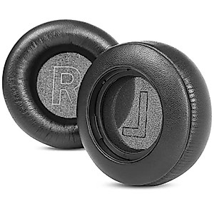 YunYiYi Sheepskin Leather Replacement Earpads Compatible with B&O Beoplay H9i H9 H7 Headphones (Not Compatible with B&O H9 3rd Gen, ) Parts Memory Foam Ear Cushions (Black Sheepskin)