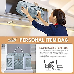 LOVEVOOK Travel Duffle Bag, Weekender Bag for Women with Toiletry Bag Shoe Bag, Carry on Overnight Bag with Laptop Compartment, Gym Duffel Bag with Wet Pocket, Hospital Bag for Labor and Delivery