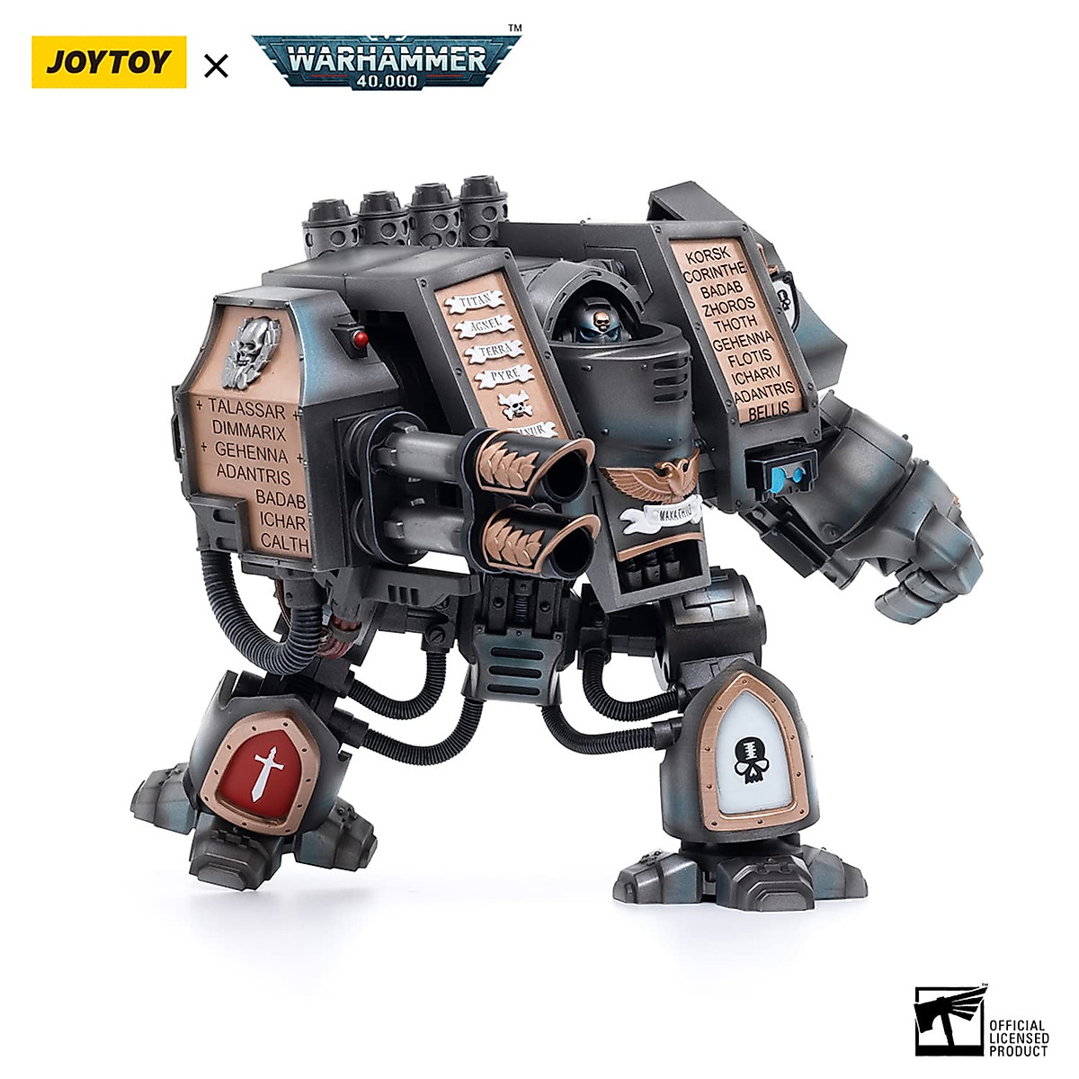 JOYTOY Warhammer 40k Grey Knights Mecha 1/18 Action Figures Venerable Dreadnought