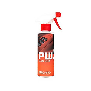 Gtechniq - PW Panel Wipe - Easily Remove All Polish Residue from Vehicle Paintwork; Prepare Panels for Application of Chemically Bonding Coatings; Leaves Decontaminated Surface (250 milliliters)