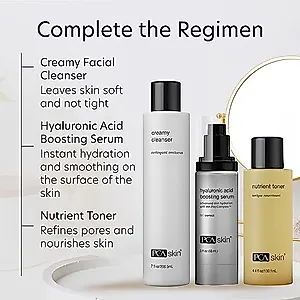 PCA SKIN Creamy Facial Cleanser, Gentle Cleanser Hydrating Face Wash, Ideal for Sensitive Skin, 7.0 fl oz Bottle