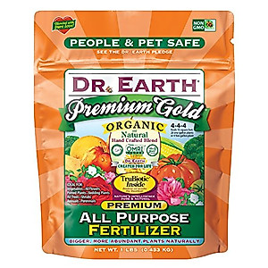 Dr. Earth 70857 1 lb MINIS Premium Gold All Purpose Fertilizer