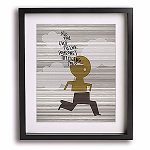 Third Eye Blind | Non Dairy Creamer - mid-century modern song lyric wall art print music poster