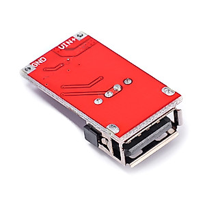 Teyleten Robot DC-DC Buck Converter USB Car Charger Step Down Module 6-24V 12V/24V to 5V 3A Power Supply Module Efficiency 97.5% 10pcs