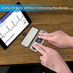 iGuerburn Protective Case for AliveCor KardiaMobile 6-Lead Personal EKG, Heart Monitor Case for Kardia Mobile 6L ECG (NOT for KardiaMobile!)