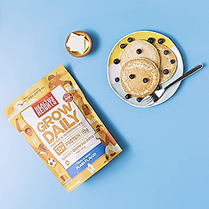 Healthy Heights Grow Daily Boys 10+ Shake Mix Bag Protein Powder (Vanilla) - Developed by Pediatricians - High in Protein Nutritional Shake - Contains Key Vitamins & Minerals