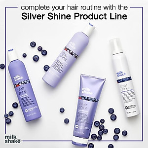 milk_shake Silver Shine Whipped Cream No-Rinse Creamy Conditioning Foam, 6.8 Fl Oz