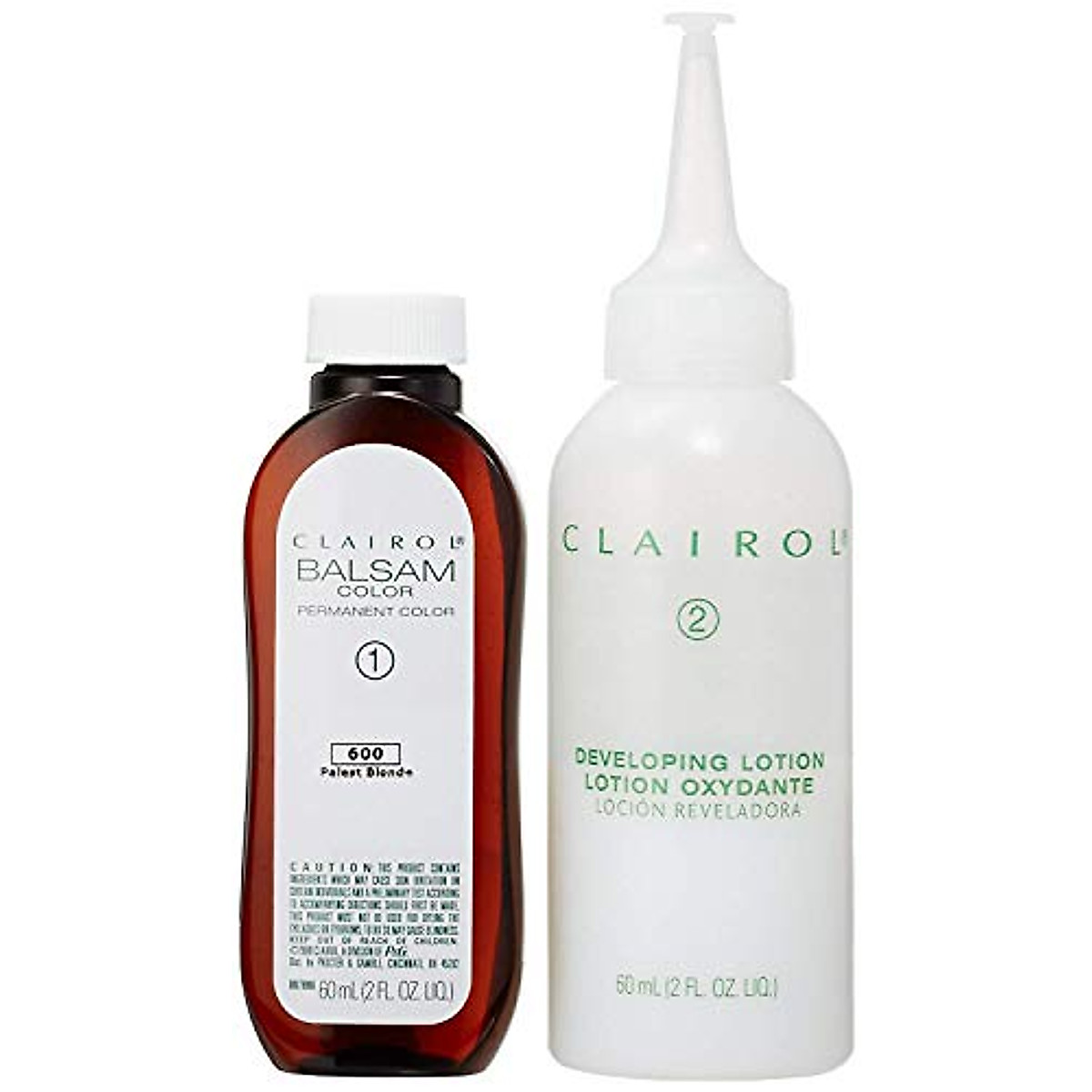 Clairol Balsam Permanent Hair Dye, 600 Palest Blonde Hair Color, 3 Count