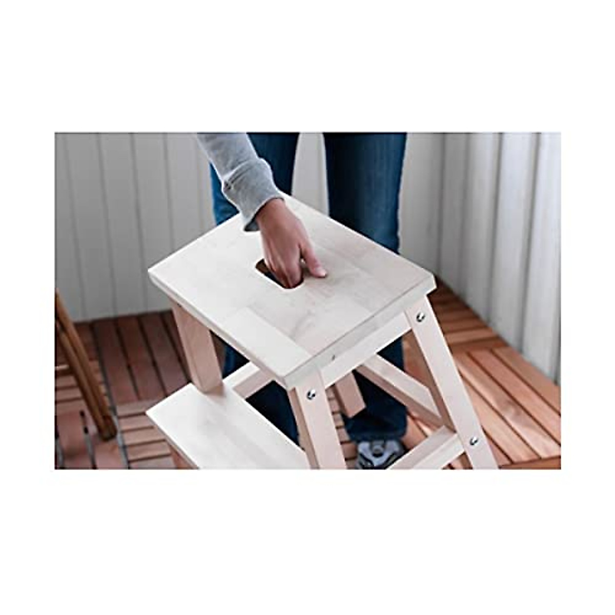 IKEA BEKVAM Wooden Utility Step by Ikea (Beige)