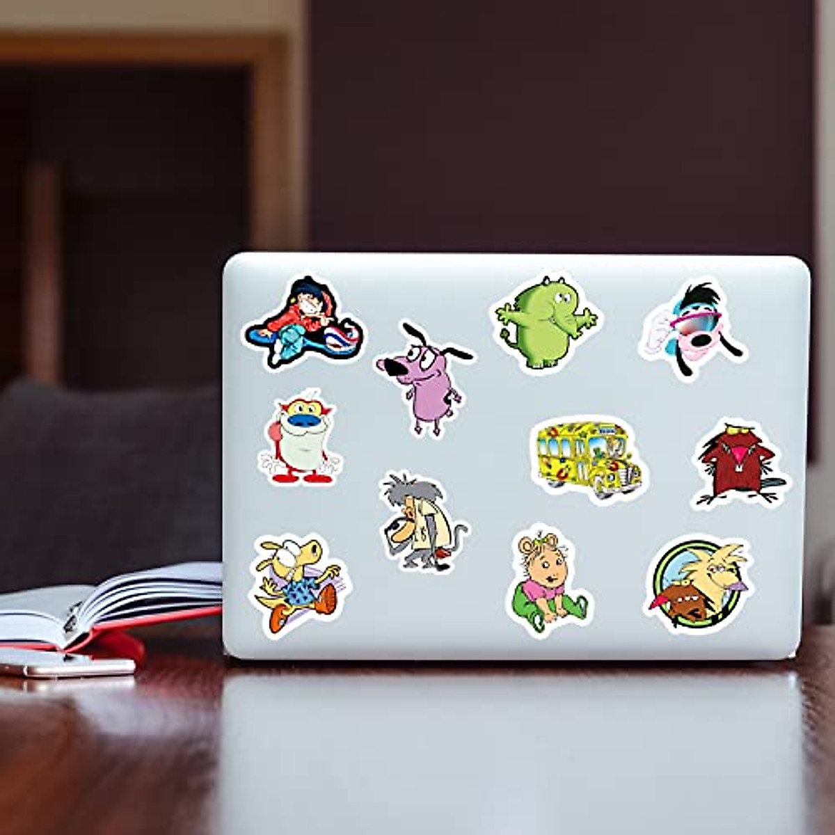 90s Cartoon Stickers 100PCS Vinyl Waterproof Stickers for Laptop,Bumper,Skateboard,Water Bottles,Computer,Phone,Cartoon Anime Stickers for Kids Teens Adult