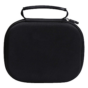 Aproca Hard Storage Carrying Travel Case, for Howard Leight Impact Sport OD Electric Earmuff and Genesis Sharp-Shooter Safety Eyewear Glasses(black)