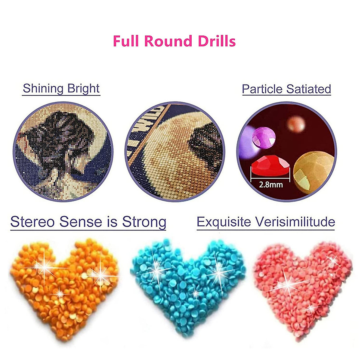 GemZono Diamond Painting Kits for Adults, Rainbow Bus Diamond Art Kits, Every Little Thing is Gonna Be Alright Diamond Painting Dots Art for for Home Wall Decor (12X16 inch/ 30X40cm)