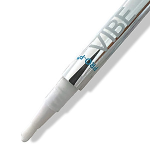 Vibe Teeth Whitening Pens, Healthy, Peroxide Free 4 Pack, Non-Toxic Fast Results, 3ml per pen, Vegan, Painless, teeth whitening kit for sensitive teeth, Travel Sized, Easy to Use, Organic Mint Flavor