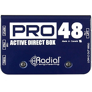 Radial Pro48 Active 48-Volt Compact Direct Box