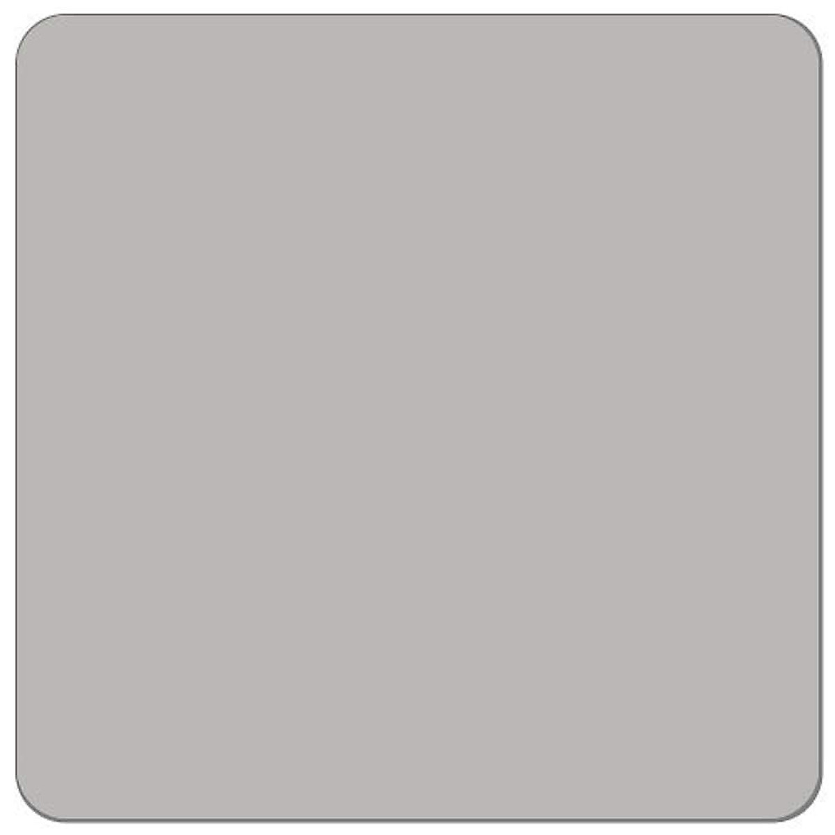 BapronBaby Minimalist Light Grey Splash Mat - Waterproof Catch-All for Under High Chairs, Floors, Tables, Playtime or Arts & Crafts - Machine Washable - 45" x 45”