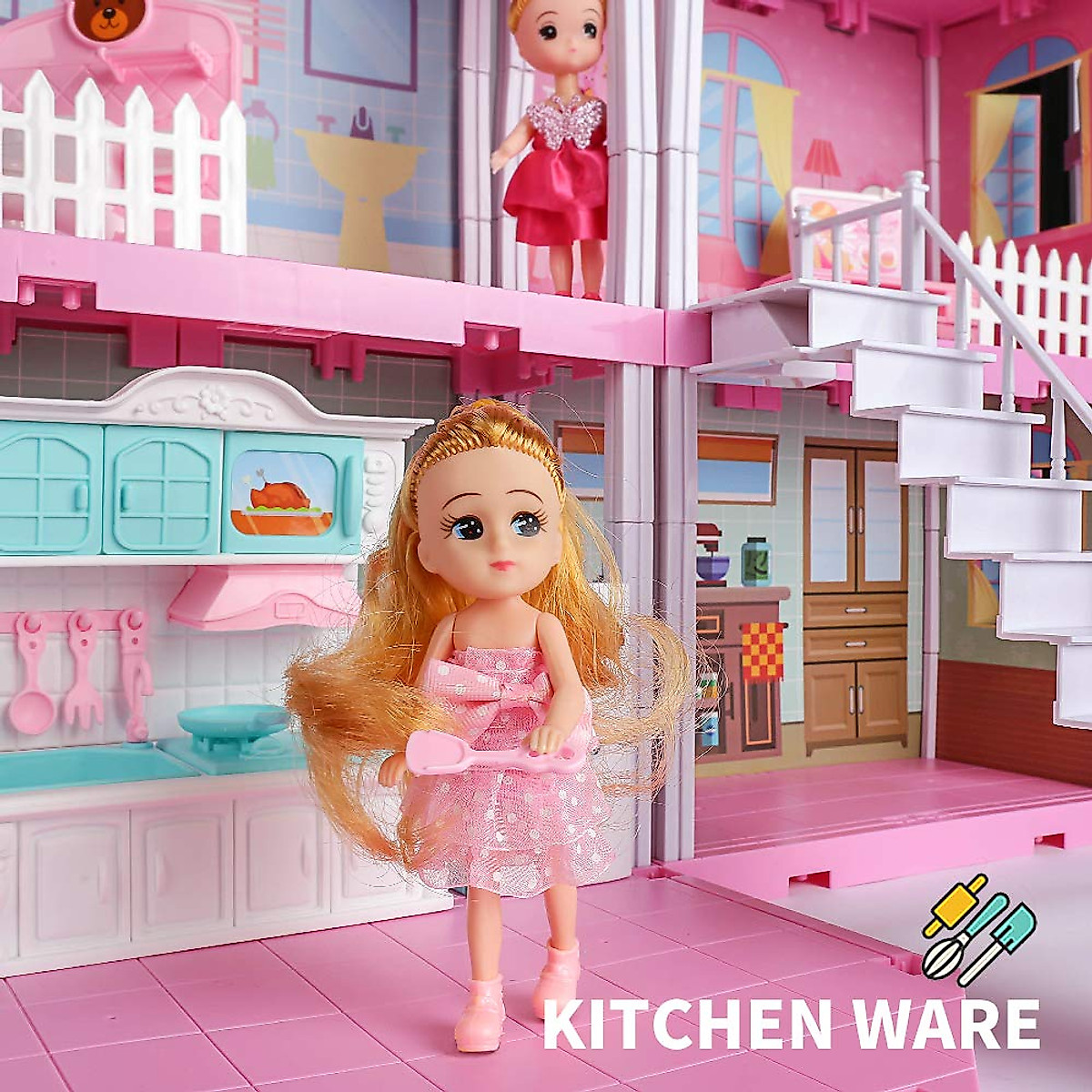 TEMI Girl Toy for Kids 3-5 Years Old