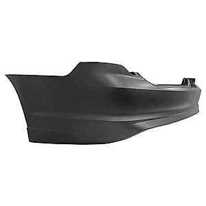 MBI AUTO - Primered, Rear Bumper Cover Replacement for 2010 2011 2012 Ford Fusion 10 11 12, FO1100649