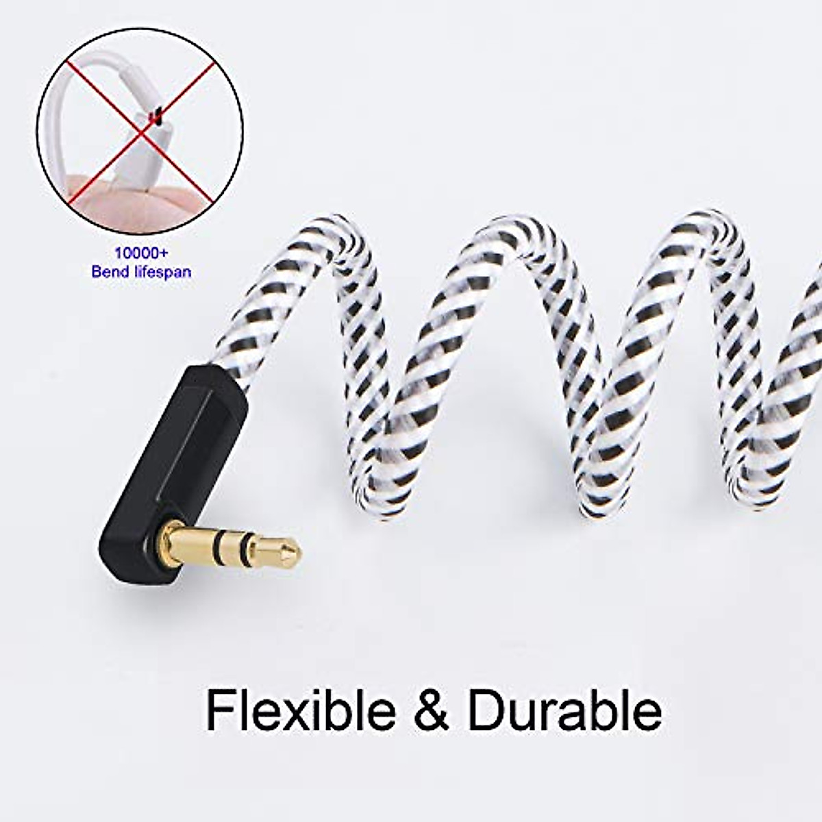 CableCreation Headphone Extension Cable 15FT, 3.5mm Male to Female Stereo Headphone Extension Cable for Phones, Headphones, Speakers, Tablets, PCs, MP3 Players and More, 4.5M