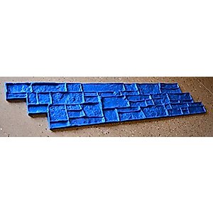 Concrete Fire Pit & Seat Wall Form Liner - Tightstack Stone 13" x 6' - Make Your own firepit - Walttools