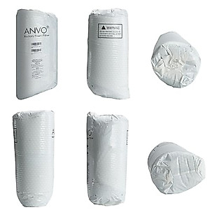 Anvo Cervical Neck Pillow for Neck and Shoulder Pain - Memory Foam Neck Pillows for Pain Relief Sleeping, Side Sleeper Pillow, Contour Orthopedic Soft Pillow for Back Stomach Sleeper - Blue