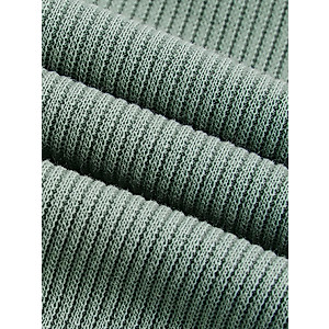 SweatyRocks Women's Leopard Sleeveless Lace Trim Spaghetti Strap Camisole Crop Tank Top Green L