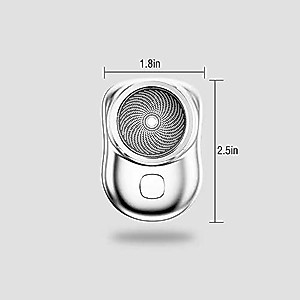 Mini-Shave Portable Electric Shaver, 2023 New Upgrade Mini Electric Razor Shavers for Men, Rechargeable Shaver Easy One-Button Use Suitable for Home,Car Travel,Father's Day,Mother's Day Gift