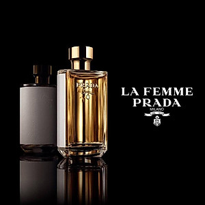 Prada La Femme 2-Piece Gift Set for Women: 3.4 oz Eau de Parfum Spray + 8ml Travel Spray