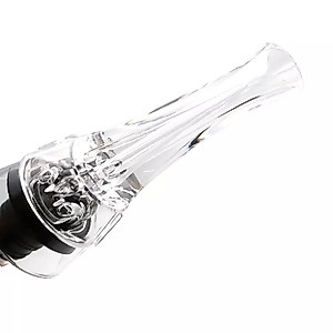 Wine Pourer Aerator Wine Aerator Pourer Spout Wine Decanter Wine Accessories and Gifts, Wine Aerator for Wine Bottle Wine Gifts for Women and Men Wine Air Aerator Pourer Clear