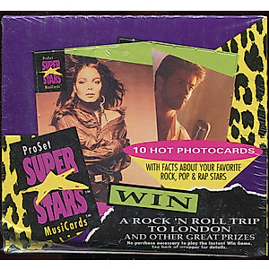 Pro Set Super Stars MusiCards Box