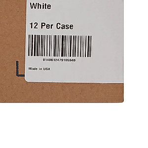 McKesson Exam Table Paper, Economy Crepe, White, 21 in x 125 ft, 12 Count