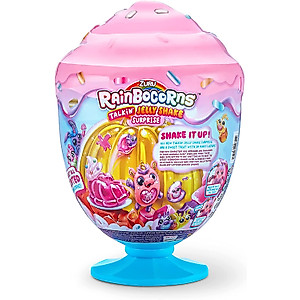Rainbocorns Jelly Shake Surprise Series 2 Snail by ZURU Cuddle Plush Scented Stuffed Animal, Slime Mix, Talkback Feature and More, Ages 3+ (Snail)