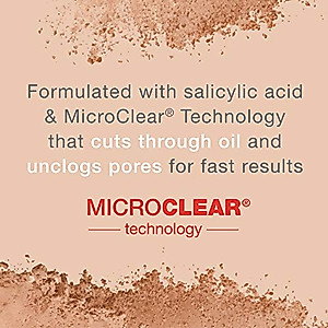 Neutrogena SkinClearing Mineral Acne-Concealing Pressed Powder Compact, Shine-Free & Oil-Absorbing Makeup with Salicylic Acid to Cover, Treat & Prevent Acne Breakouts, Buff 30, .38 oz