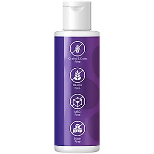 DNA PET Happy Sleep Melatonin Liquid Drops, Vitamin E Calm Formula, Whey Protein Canine Care Supplement, Phospholipid Complex & Phosphatidylcholine, Smoked Bacon Flavor, Sugar-Free, Non-GMO, 7.6 fl oz