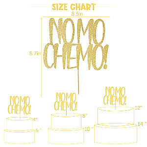 No Mo Chemo Cake Topper - Cancer Free Cake Topper, Cancer Sucks Cake Topper, Celebrating Cancer Free, Cancer Survivor, Cancer Free Party Decorations