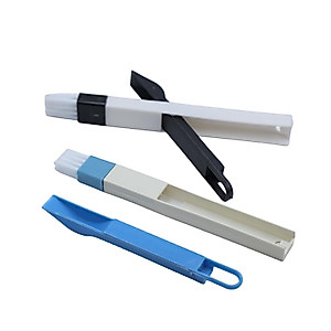 Crevice Cleaning Brush, Door and Window Groove Keyboard Cleaning Gap Brush can be Used for Kitchen Sink Sliding Door Tracks and Small Gaps with Dustpan Gap Groove Brush (1pcs Random Color)