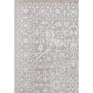 Rugs America LX20A Vanilla Vintage Transitional Area Rug 9' x 12'