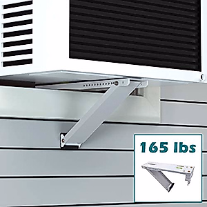 Daisypower Window Air Conditioner Bracket Heavy Duty, Sturdy Structure Supports Up to 165 lbs, Designed A/C Units 9,000 to 22,000BTU