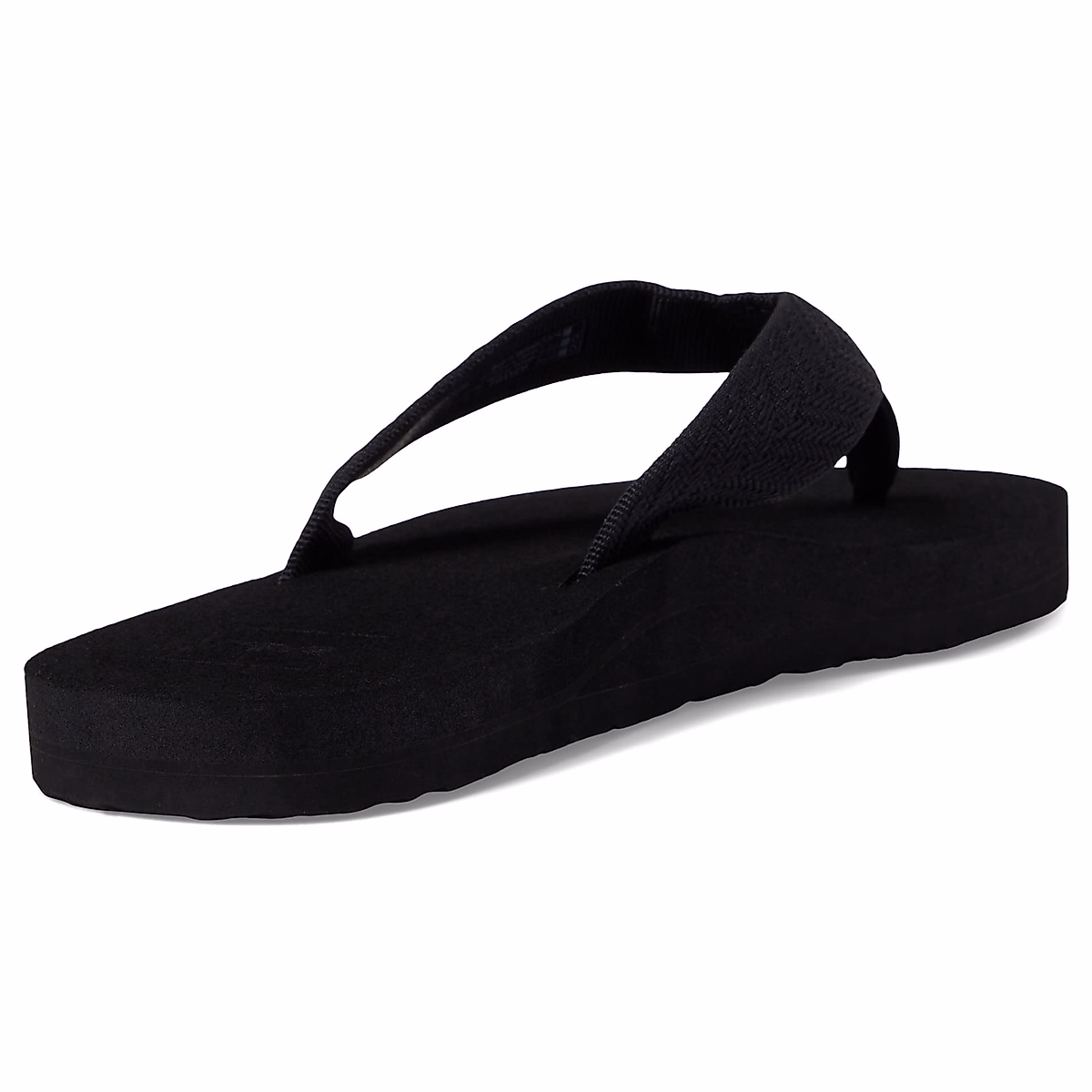 Teva womens Mush Ii-w flip flop sandals, Fronds Black, 9 US