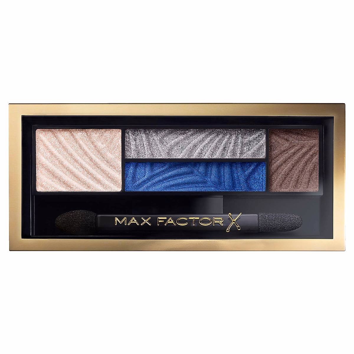 Max Factor Smokey Eye Drama Kit Palette Eye Shadow & Brow Powder, 06 Azure Allureen
