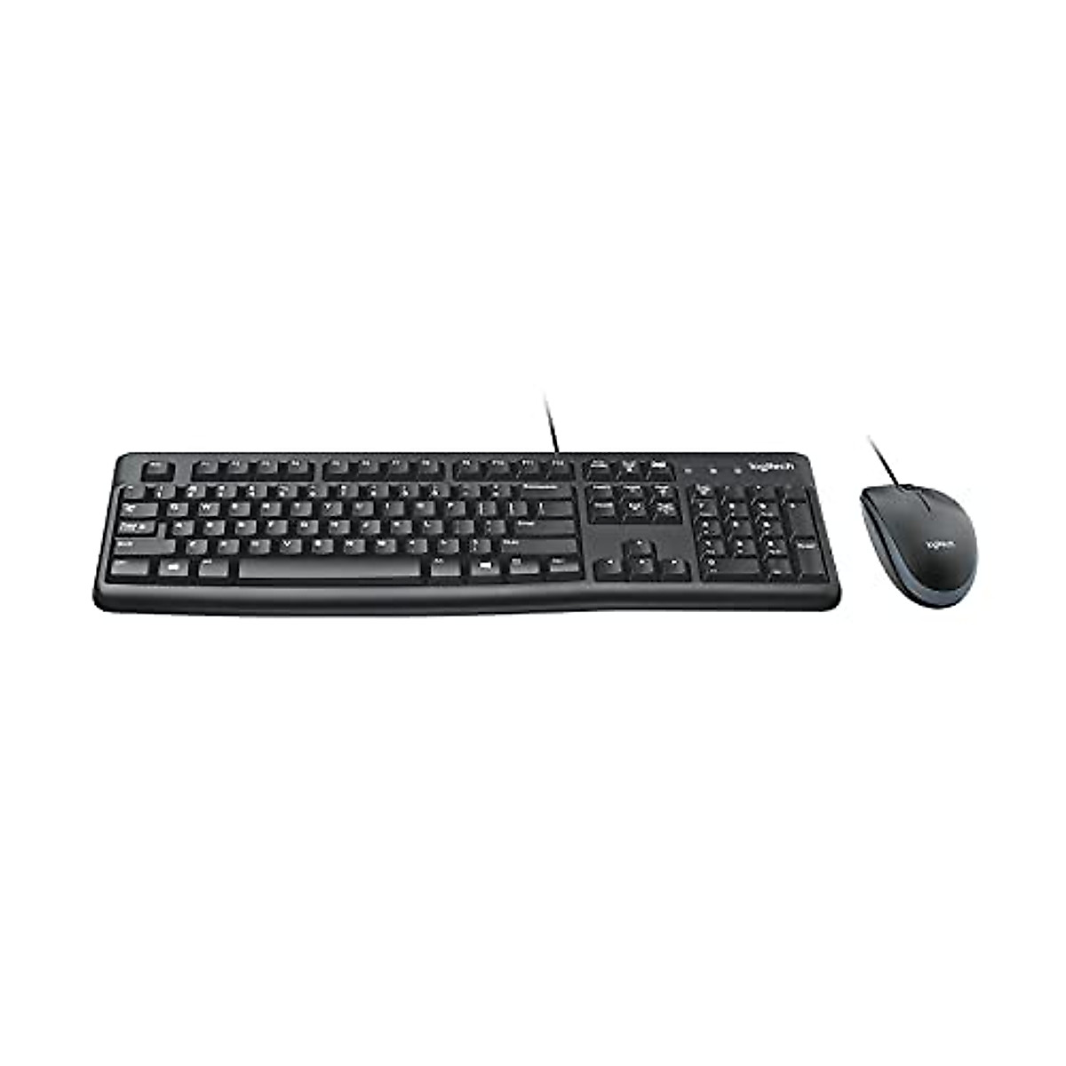 Logitech MK120 Wired USB Keyboard Mouse Desktop Combo