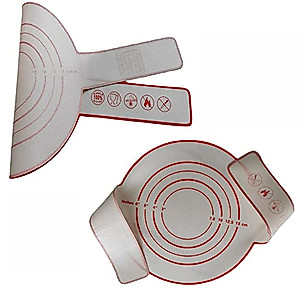 Aesackir Silicone Baking Mat for Dutch Oven Bread Baking,Reusable Mat,Long Handles Sling Transferable Dough,Environmentally Friendly Alternative to Parchment,Baking Tools, 52.5*21.5cm (B-B064)