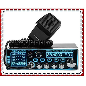 Stryker SR-655 10 Meter Amateur Radio, black