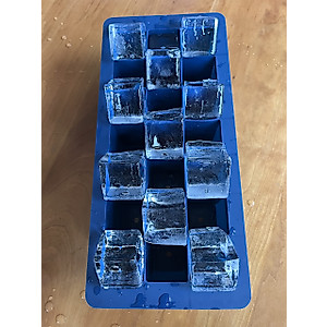 ClearlyFrozen High Capacity (21 x 1.3 Inch) Home Clear Ice Cube Tray/Ice Cube Maker with Multi-Size Mold Design Expandable to 21 1.3 x 1.3 x 2 Inch Ice Rectangles