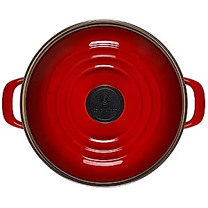 Le Creuset Enamel On Steel Stockpot, 8 qt., Cerise