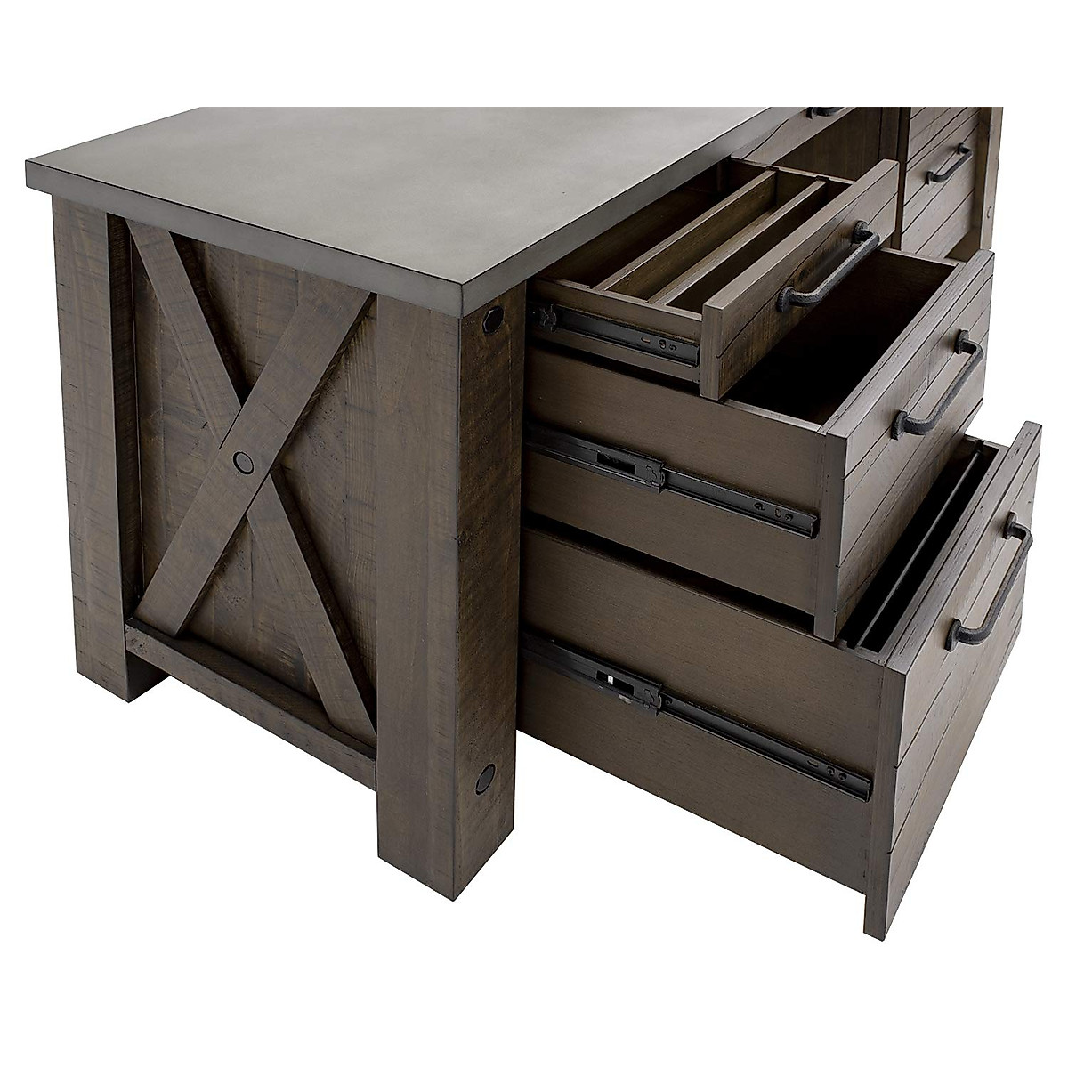 Martin Furniture IMJA689 Credenza, Brown