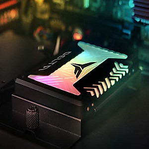 TEAMGROUP T-Force Delta RGB SSD Lite (Dramless) 1TB with 3D NAND 2.5 Inch SATA III Internal Solid State Drive (R/W Speed up to 550/500 MB/s) Black - T253TR001T3C323