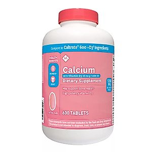 Member's Mark Calcium 600mg with vitamin D-3 600Tablets